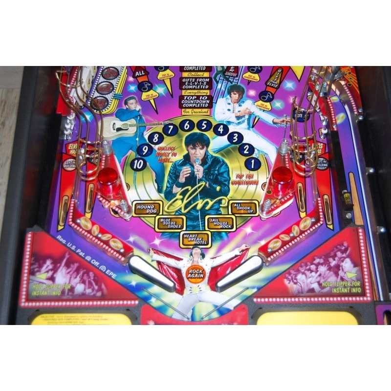 Flipper Elvis Stern 2004 : rock'n'roll arcade | Montañola