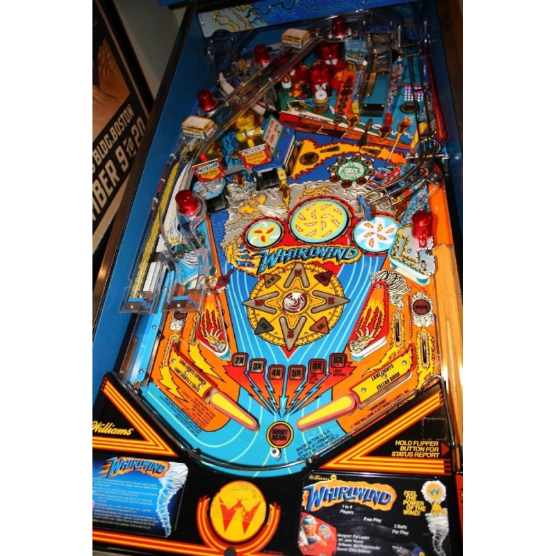 Flipper Whirlwind Williams 1990 | Jeux Montañola