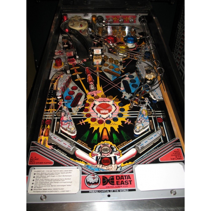 Flipper Laser War futuriste de 1987 | Jeux Montañola