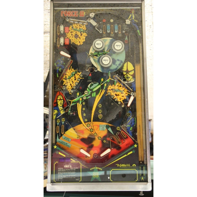 Flipper Force II Gottlieb 1981 | Jeux Montañola