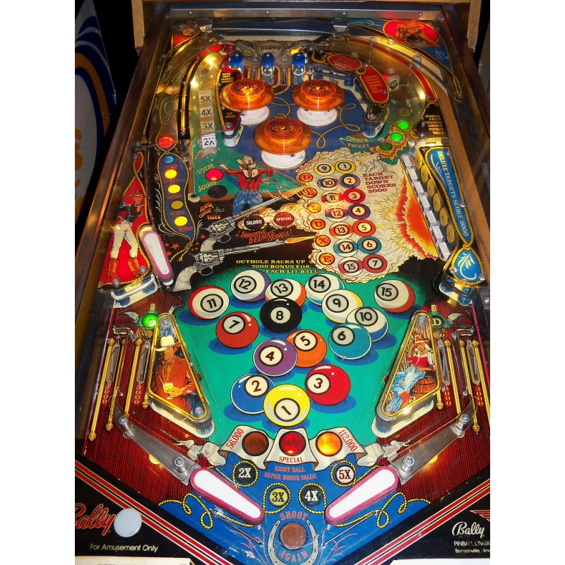 Flipper Eight Ball Deluxe | Édition collector de Bally | Jeux Montañola