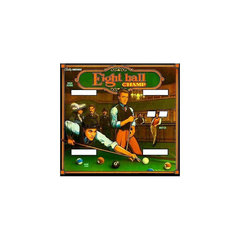 Flipper Eight Ball Champ Bally 1985 | Montañola